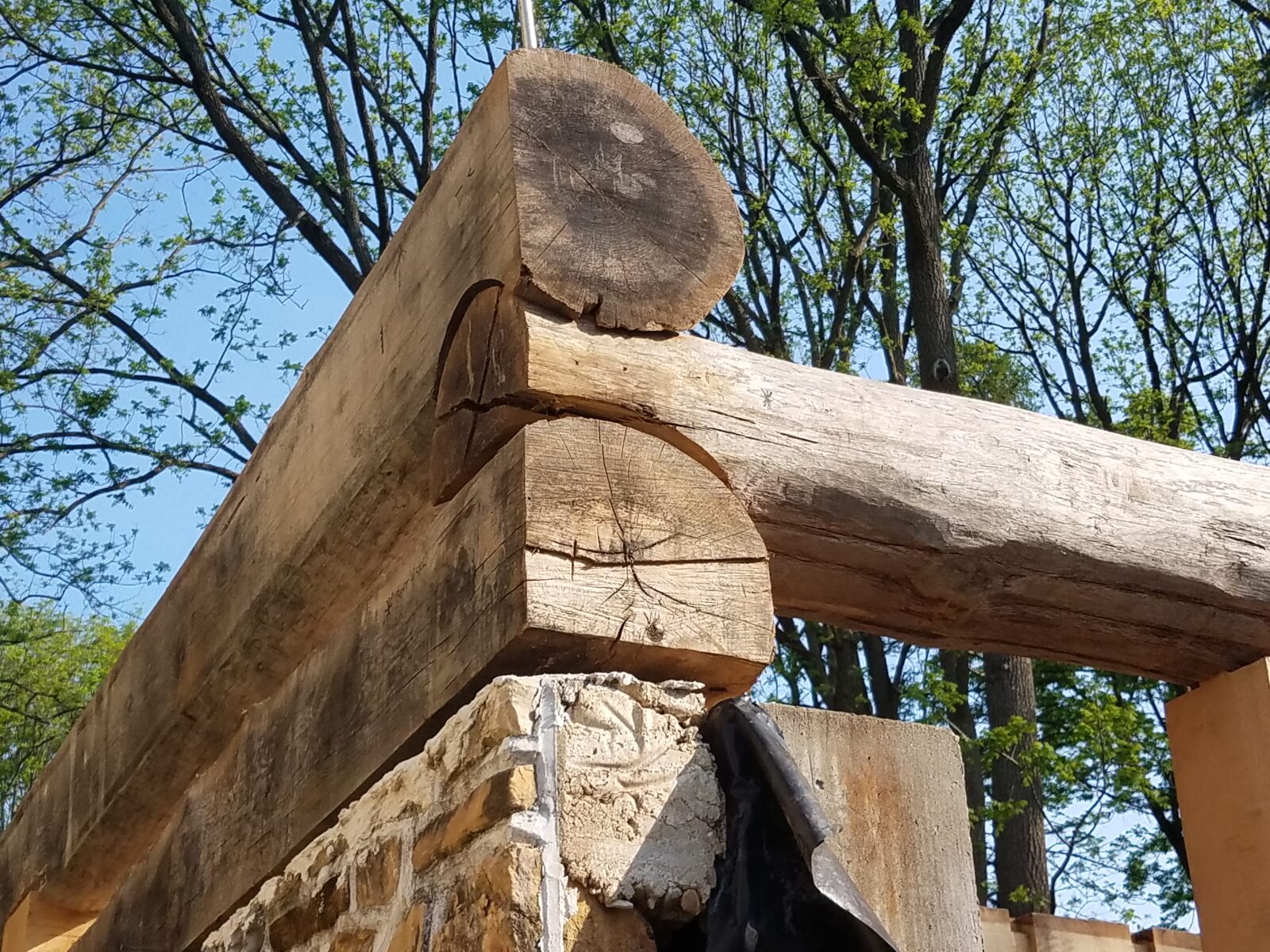 Rebuilding The Jones Log Barn - Tredyffrin Historic Preservation Trust